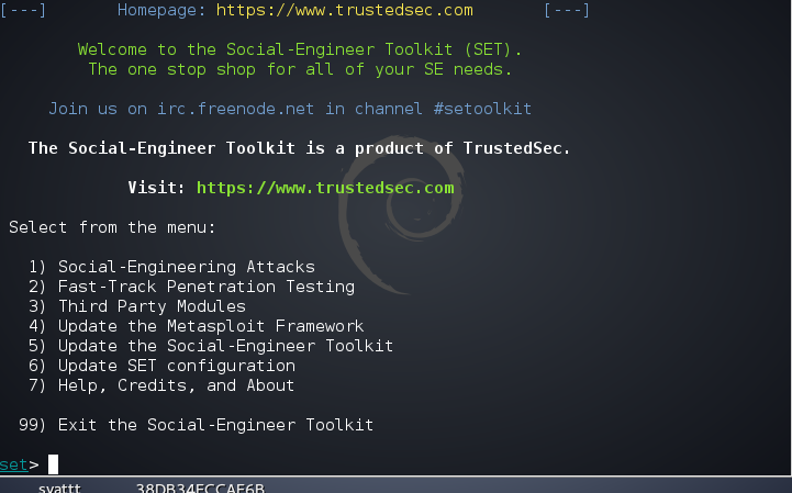 Giới thiệu công cụ Social-Engineer Toolkit –Phần I | WhiteHat.vn